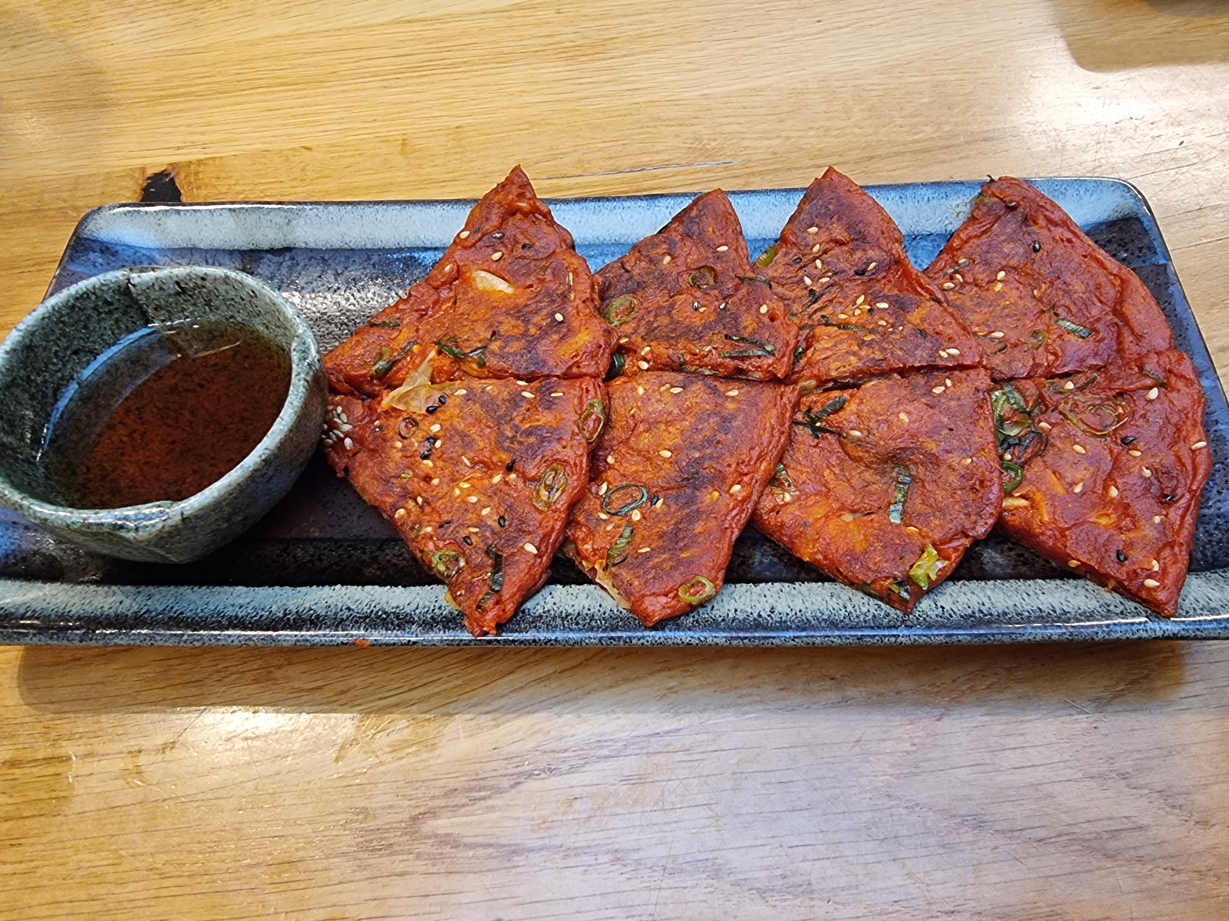 Korean kimchi pancake | KOREAN BBQ HOUSE